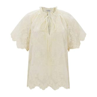 Lollys Laundry Damen, Blusen & Hemden, Beige, 2XLGr&ouml;&szlig;e