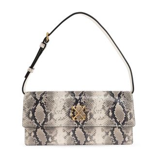 Off-white Femme, Sacs, Beige, Taille: ONE Size Jitney 1.0 Shoulder Bag