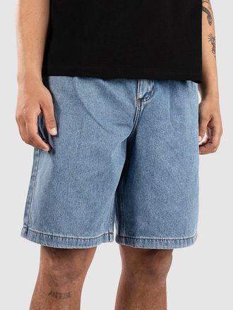 Vans Authentic Chino Loose Pleated Denim Shorts blue