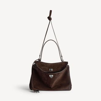 Balenciaga Unisex H26 Bag Marron