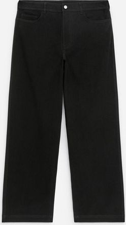 Arket Weite Five-Pocket-Hose -Schwarz