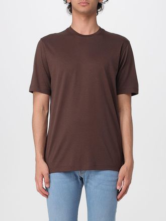 Zanone T-Shirt ZANONE Herren Farbe Braun