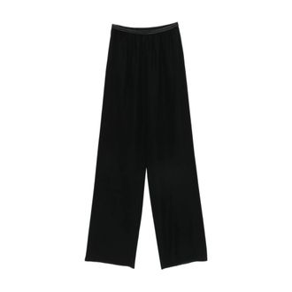 Emporio Armani Damen, Hosen, Schwarzk, 2XSGr&ouml;&szlig;e