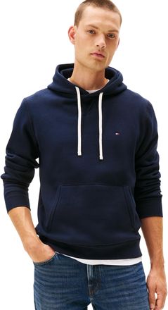 Tommy Hilfiger Herren Hoodie Essential Fleece Regular Fit, Blau (Desert Sky), 3XL