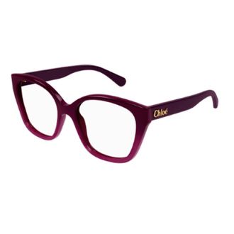 Chlo&eacute; unisex, Accessoires, Violet, Taille: 53 MM Cat-eye Frame