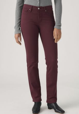 Levi's Gerade Jeans LEVIS 314 Shaping Straight, Damen, Gr. 26, L&auml;nge 32, sassafras, Denim/Jeans, Obermaterial: 63% Baumwolle, 31% Viskose, 4% Elastomultieste