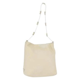 Prada Pre-owned Vintage Schultertasche - - Pre-owned - Damen - Beige - ONE SIZE