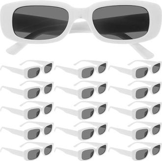 BESPORTBLE Uonlytech Lot de 20 lunettes de soleil pour femmes et hommes : teintes tendance et color&eacute;es pour adultes - Ensemble de lunettes de soleil mode pour je