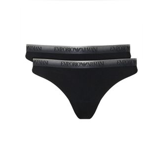 Emporio Armani Brazilian-Panty-Set EW005512 AF25572 UC001 Schwarz