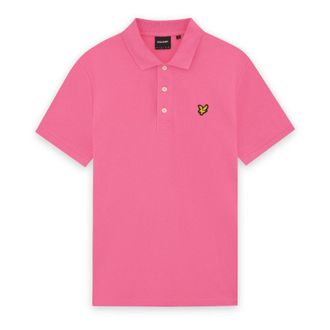 Lyle & Scott Homme, Tops, Rose, Taille: L Polo Uni