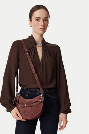 Coccinelle Handtasche QKG Coccinellesunup Suede E1 QKG 13 03 01 Dunkelrot