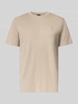 Joop T-Shirt mit Rundhalsausschnitt und Logo-Stitching