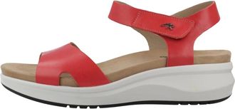 Fluchos Femme, Chaussures, Rouge, Taille: 39 EU Sandalia Cinta Adhesiva