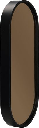 MID.YOU Mid.you Wandspiegel, Klar, Glas, Holzwerkstoff, oval, 70x30x6 cm, Spiegel, Wandspiegel