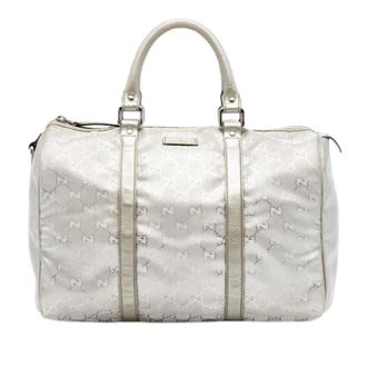 Gucci Sac Boston Pre-owned - Femme - Pre-owned - Blanc - Taille: ONE Size