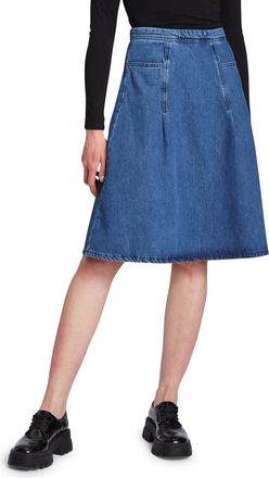 Cartoon Damen 9184/7201 Rock, Blau, 42 EU