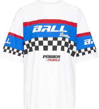 Ball Femme, Tops, Blanc, Taille: 44 FR Haut Blanc Barace OZ TEE