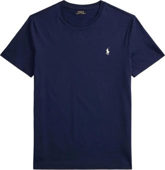 Polo Ralph Lauren Custom Slim Fit T-Shirt mit rundem Ausschnitt - Blau
