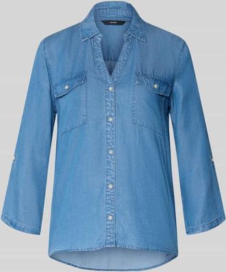 Vero Moda Loose Fit Jeansbluse aus reinem Lyocell Modell BREE