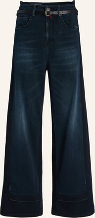 High High Straight Jeans Liven-Up blau