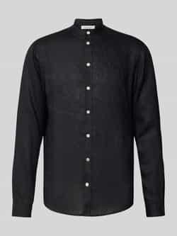 Casual Friday Slim Fit Freizeithemd aus Leinen Modell Anton