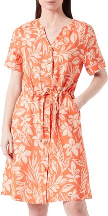 Armor Lux Bedrucktes Kleid, Honolulu-Aufdruck, 36