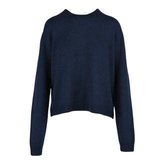 Aspesi Pullover mit Rundhalsausschnitt - - Knitwear - Damen - Blau - M