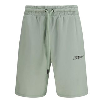Off-white Type Machine Arrow Skate Sweat Shorts - - Shorts - Herren - Gr&uuml;n - XL