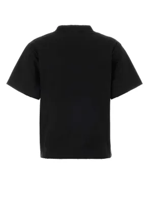 Balenciaga Graphic-Printed Cotton T-Shirt - Black
