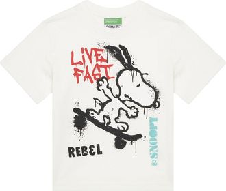 Benetton United Colors Of Benetton T-Shirt 3X1SG10JW Weiß Regular Fit