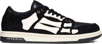 Amiri Homme, Chaussures, Noir, Taille: 44 EU Boucle Skel Top Low Baskets