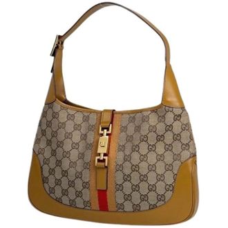 Gucci Sac bandouli&egrave;re vintage GG Canvas Pre-owned - Femme - Pre-owned - Brun - Taille: ONE Size