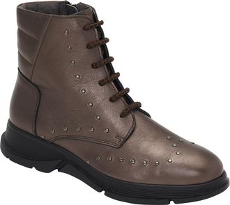 Scholl Damen York Studs Sandale, Dark Bronze, 37 EU