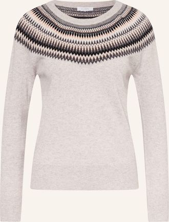 Hobb's Pullover Greta Mit Merinowolle Und Glitzergarn grau