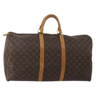 Louis Vuitton Pre-owned Keepall 55 - Femme - Pre-owned - Brun - Taille: ONE Size