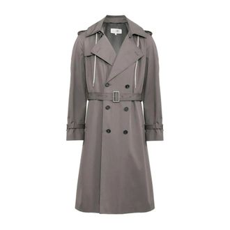 Maison Margiela Doppelreihiger Trenchcoat - - Coats - Herren - Grau - M