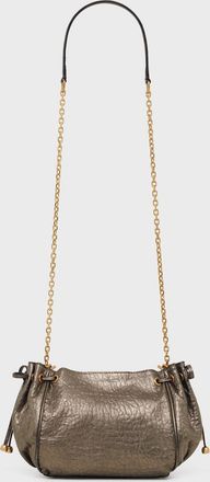 Gerard Darel Sac en cuir bubble métallisé - LE MINI 24 - Bronze