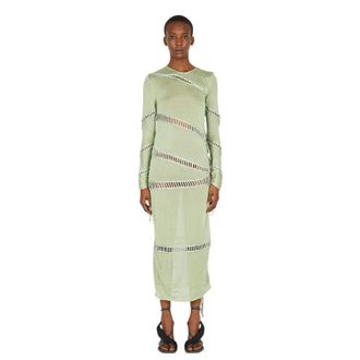 Isa Boulder Maxi Kleid - - Dresses - Damen - Gr&uuml;n - XS