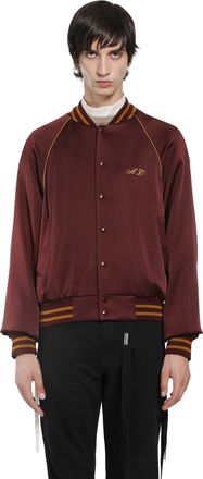 Ann Demeulemeester Lovers Forever Bomber in Cady Satin