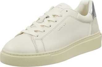 GANT FOOTWEAR Damen JULICE Sneaker, Off White/Silver, 39 EU