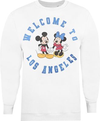 Disney Los Angeles Sweatshirt f&uuml;r Damen (Wei&szlig;)