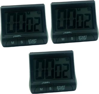 Cabilock 3 Stück Einfacher Timer Küchentimer