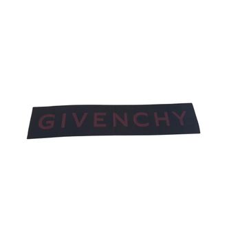 Givenchy Schwarzer Wollschal mit gro&szlig;em Logo - - Accessories - Damen - Schwarzk - ONE SIZE