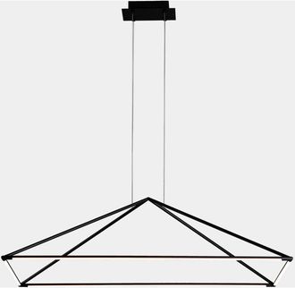 Leds - C4 Leds-c4 - Colgante Tubs 900mm led 41 Blanco c&aacute;lido - 3000K on-off Negro 1791lm