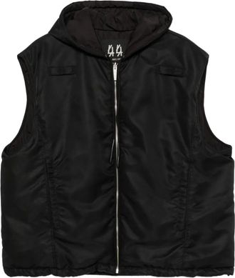 44 Label Group gilet à design matelassé - Noir