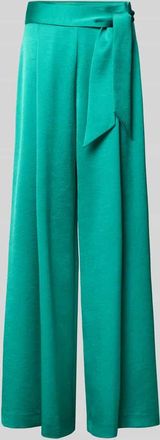 Marc Cain Relaxed Fit Anzughose aus Satin