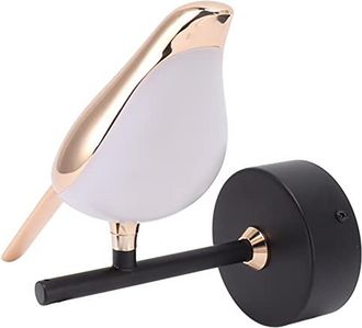 CHICIRIS Jeanoko Lampe Murale Moderne en Forme Doiseau, Luminaire D&eacute;coratif Dint&eacute;rieur, Id&eacute;al pour une Chambre &agrave; Coucher, Bureau ou une Maison