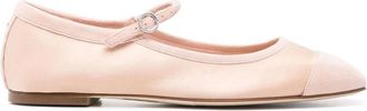 Aeyde Femme, Chaussures, Rose, Taille: 37 EU Uma Ballerines &agrave; Bout en Satin