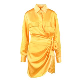 Nineminutes Damenkleid - - Dresses - Damen - Gelb - S