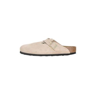 Birkenstock Femme, Chaussures, Beige, Taille: 41 EU Boston Suede Leather